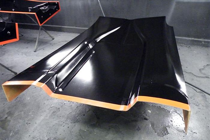 Carbon Fiber Front End On 57 Buick Pro Mod Finished Dial Up Warning ...